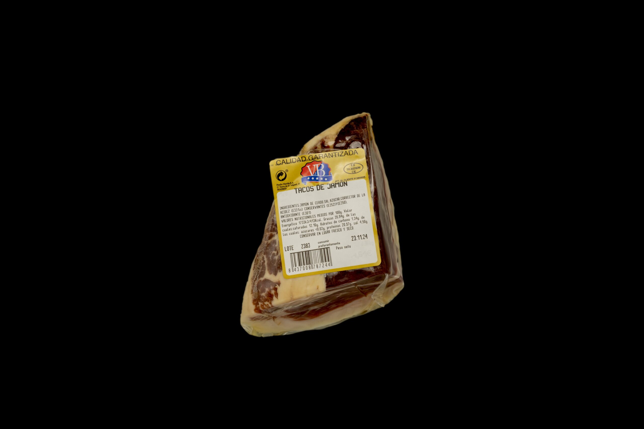 TACOS JAMON CURADO – Paulino Martin